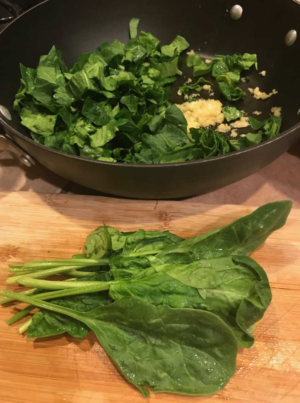 Simple Sauteed Spinach & Garlic Recipe - Sage Mountain Farm
