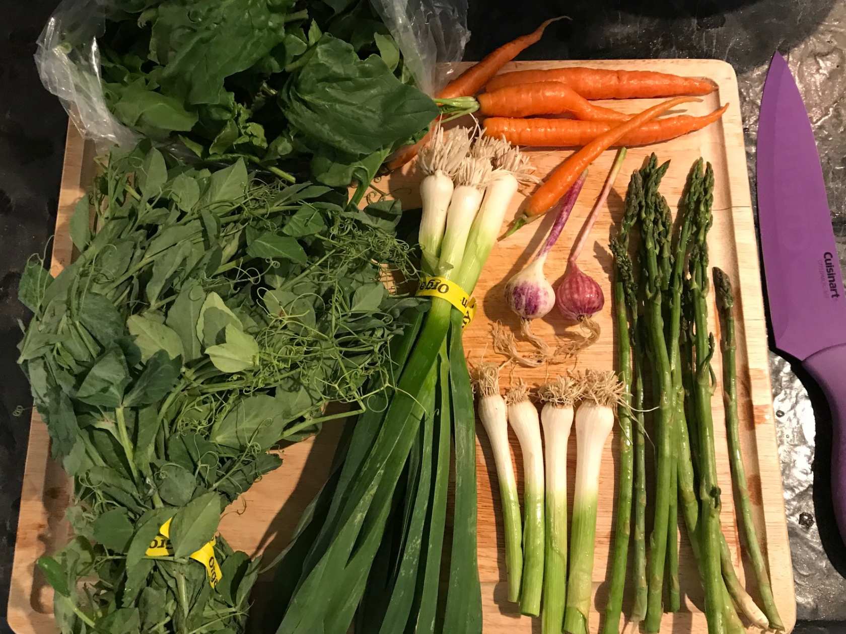 Baby Pea Shoots CSA Recipe - Sage Mountain Farm